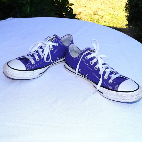 Converse | Shoes | Converse Shoes Chuck Taylor All Star 37837f Purple ...